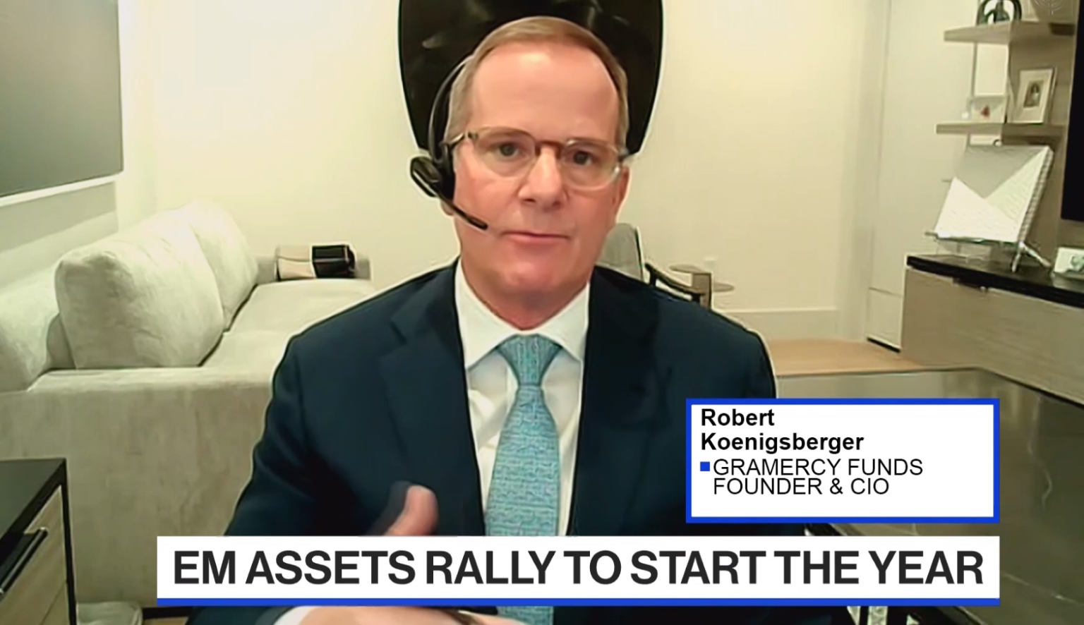 Gramercy CIO and Managing Partner, Robert Koenigsberger, on Bloomberg ...